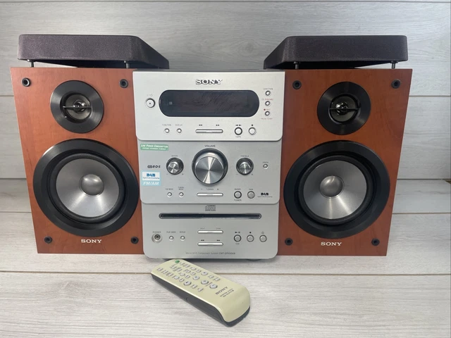 SONY MICRO HI-FI Component Stereo System CMT-GPX9DAB Cassette CD DAB FM ...