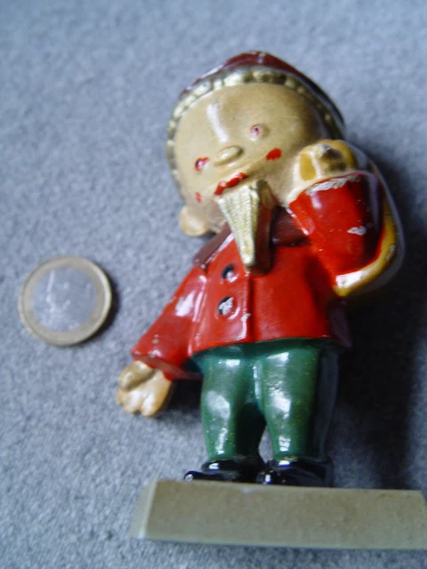 PUTZIGER DDR SANDMANN Sandmännchen aus Eisen / Metall 300 gr Erzgebirge ...