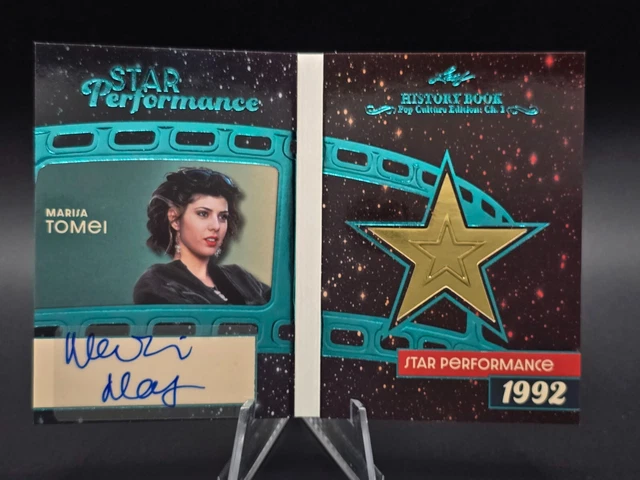 2024 LEAF HISTORY Book Pop MARISA TOMEI Star Performance Auto Platinum ...