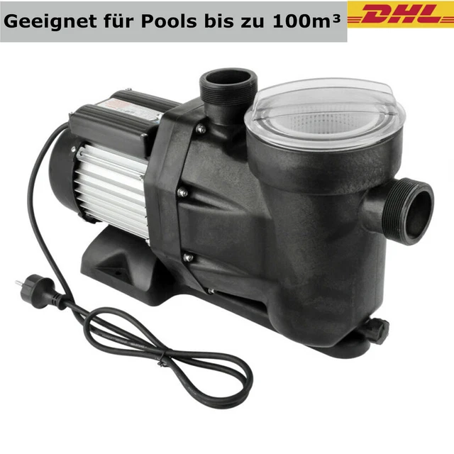 B-WARE 28800L/H 1300W Schwimmbadpumpe Filterpumpe Umwälzpumpe Swimmingpool Pumpe EUR 35,99 ...
