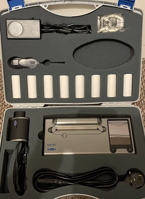 SPIROMETRO VIASYS CAREFUSION 3500 Microlab Mk8 Touchscreen A Colori ...