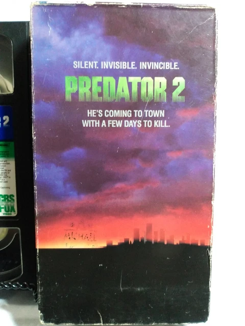 1990 PREDATOR 2 VHS Video Tape Danny Glover £9.10 - PicClick UK