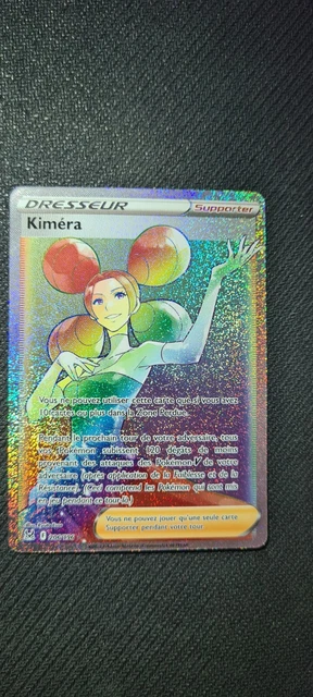 CARTE POKÉMON KIMERA 206/196 Secrète Epée et Bouclier Origine Perdue FR ...