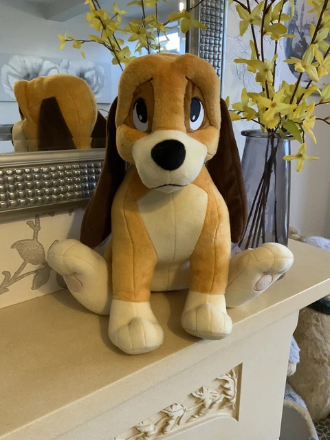 DISNEY STORE THE FOX AND THE HOUND COPPER PLUSH SOFT TOY 13” Inche EUR ...