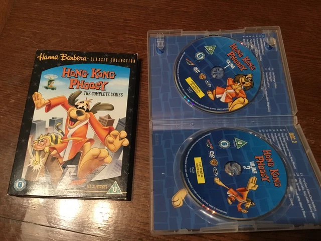 Hong Kong Phooey Dvd Boxset Hanna Barbera Classic All 31 Episodes £3