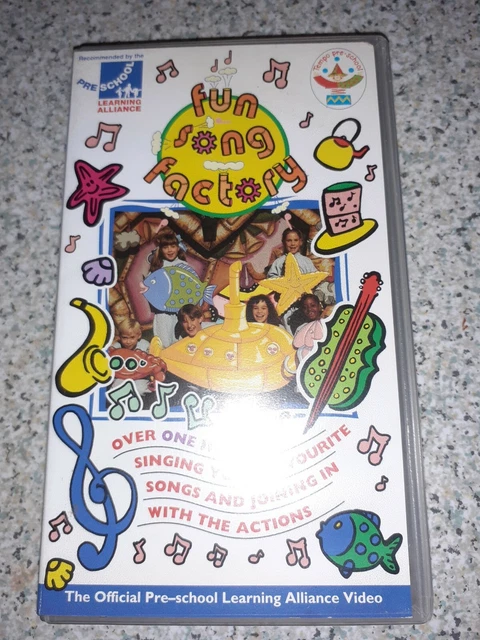 FUN SONG FACTORY (Vhs/Pal) 'Nursery Rhymes & Songs' Rare £17.99 ...