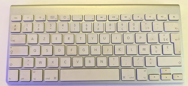 CLAVIER SANS-FIL BLUETOOTH APPLE modèle A1255, AZERTY EUR 40,00 ...