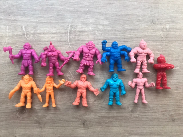 M.U.S.C.L.E. MEN MUSCLE Men figures Mattel 80’s 90’s Vintage Kinnikuman ...