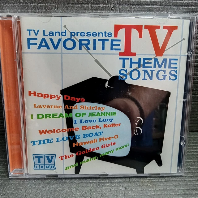 TV LAND PRESENTS Favorite TV Themes CD Album * USA Import * 40 Tracks ...