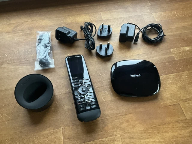 LOGITECH HARMONY ELITE Remote & Logitech Hub with IR sensor Kit £123.45 ...