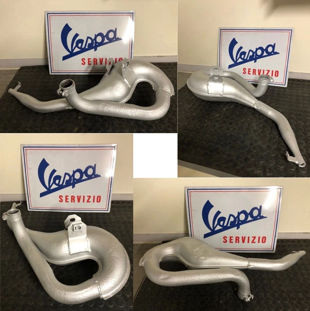 MARMITTA PROMA SUPERFLASH dell'epoca vespa TS 125 150 PX VNL3T VNX1T ...