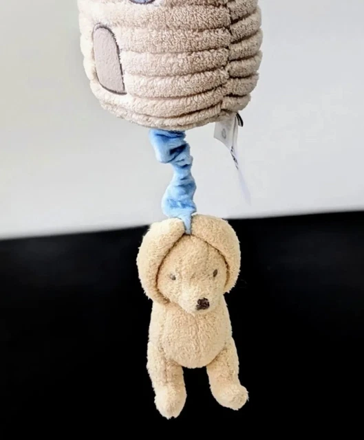 DISNEY BABY WINNIE The Pooh Bee Hive Musical Pull Cord Soft Plush Toy £ ...