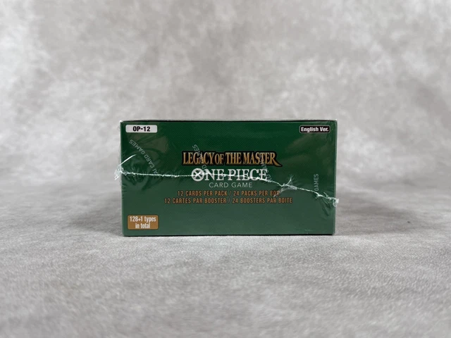 ONE PIECE CARD Game - OP12 Legacy of the Master Booster Box - Brand New / Sealed £92.99 ...