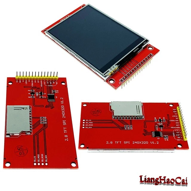 SPI MODULE 240320 2.8 inch TFT LCD display ILI9341 4 wire SPI 51 STM32 ...