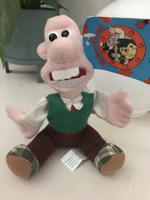 WALLACE AND GROMIT - Wallace Finger Puppet good condition , All ...