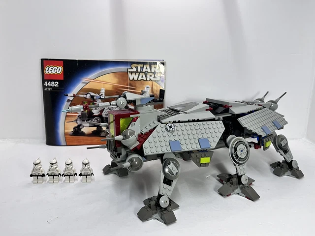 RARE ORIGINAL LEGO Star Wars 4482 AT-TE Complete With Instructions £250 ...