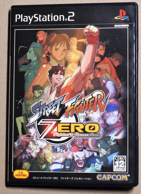 STREET FIGHTER ZERO Fighters Generation PS2 Capcom Sony PlayStation 2 From Japan £43.39 ...
