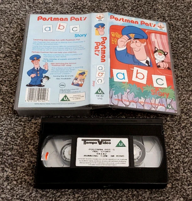POSTMAN PAT ABC Story Learn The Abc With Postman Pat Pal Vhs Video Kids ...