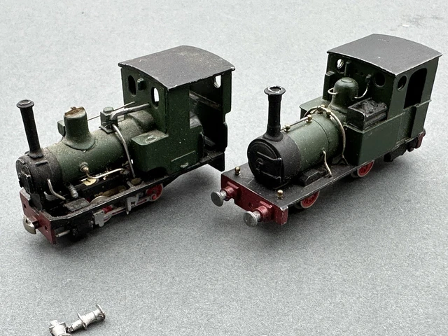 2 MODEL 0-4-0 Steam Locomotive N Gauge By Arnold Rapido Cast Metal £0. ...