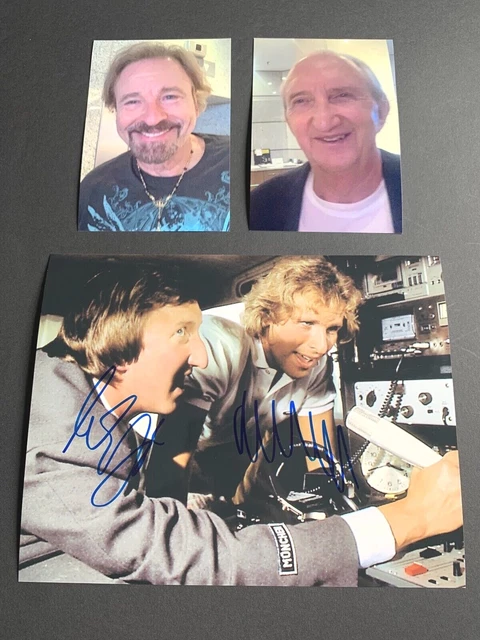 THOMAS GOTTSCHALK & MIKE KRÜGER Supernasen In-person signed Foto 20x25 ...
