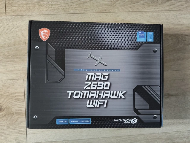 MSI MAG Z690 Tomohawk WiFi Intel Motherboard Gen 5 Lightening, TPM 2.0 ...