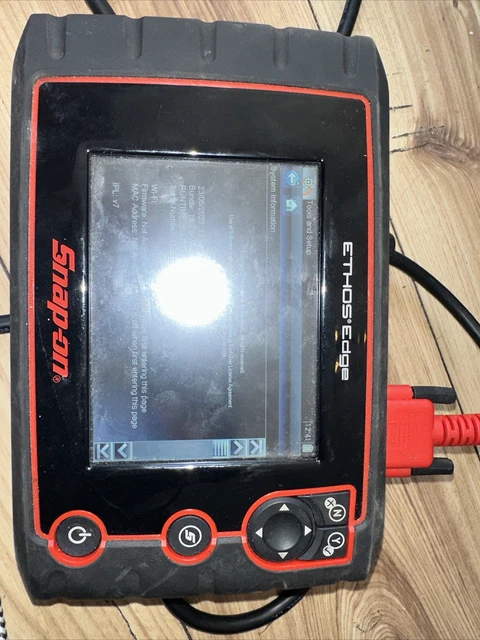 SNAP ON TOOLS Ethos Edge Diagnostic Scan Tool Code Reader Software 18.2 ...