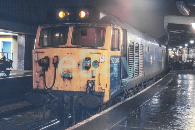 UK DIESEL TRAIN Railway Photograph Of Class 50 50004. Rm50-26 £1.70 ...