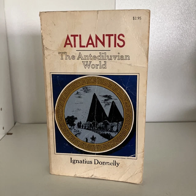 ATLANTIS THE ANTEDILUVIAN World Occult Book Ignatius Donnelly Paperback ...