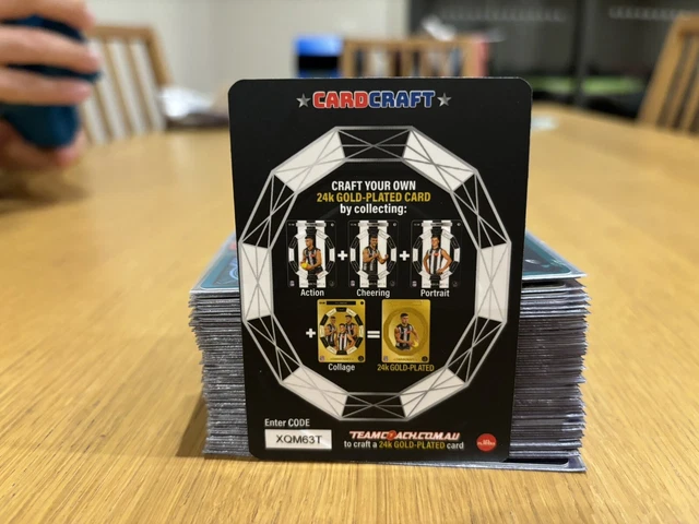 2024 AFL TEAMCOACH - Card Craft - Nick Daicos - Collingwood - CC-04 #1 ...