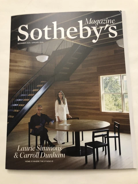 SOTHEBY'S MAGAZINE DECEMBER 2025 January 2026 New £18.68 - PicClick UK