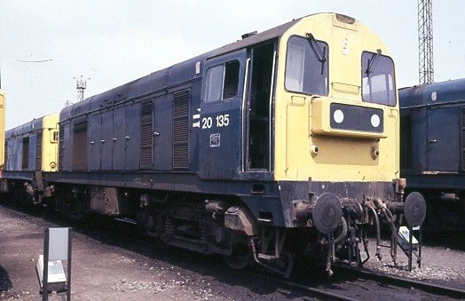 ORIGINAL COLOUR SLIDE of 20135 BR class 20 diesel loco £2.25 - PicClick UK
