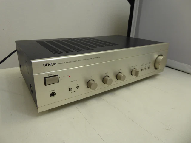 DENON PMA-380 KRÄFTIGER Stereo Verstärker Vollverstärker kein Receiver HiFi £84.30 - PicClick UK
