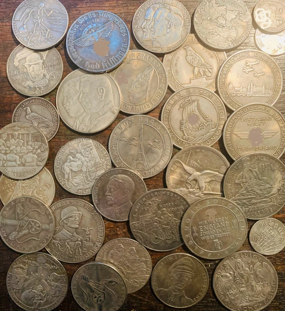 1932 - 1945 Germany 3rd Reich World War II Historical Token Random ...