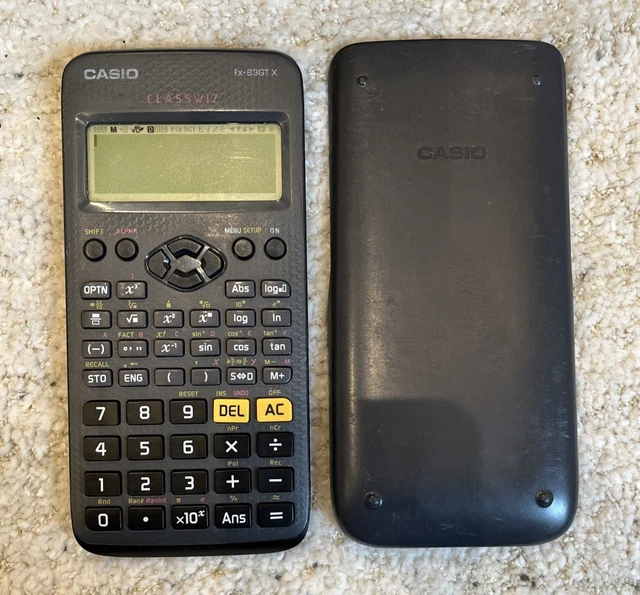CASIO FX-83GTX SCIENTIFIC Calculator With Case £14.00 - PicClick UK