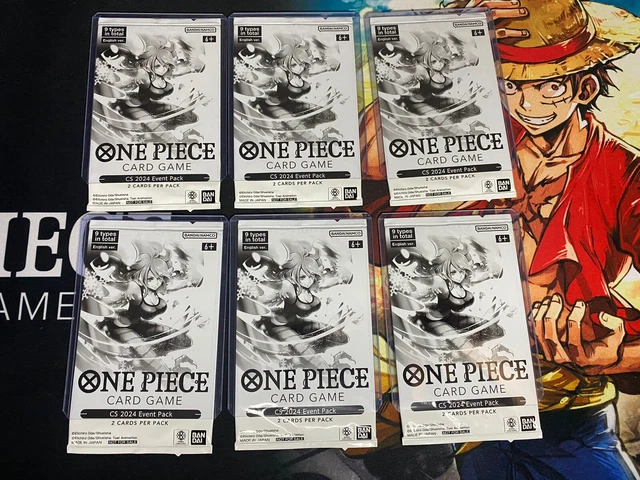 ONE PIECE CARD Game Championship Finals CS 2024 Event Pack 4 Available ...