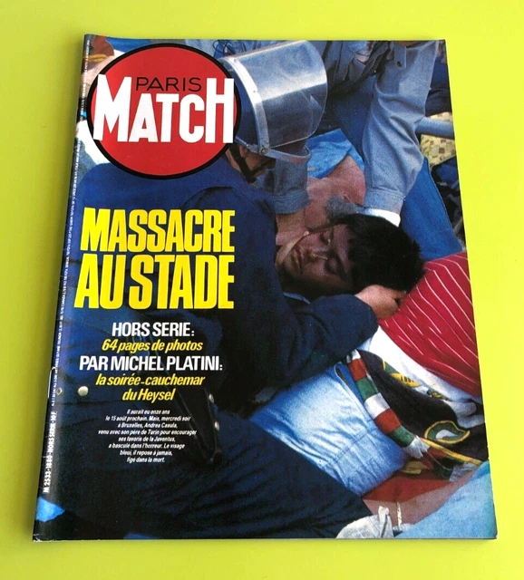 PARIS MATCH &MASSACRE au stade" TRES RARE HS Edition Originale (NEUF ...