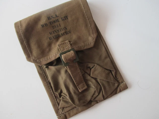 BSA M20 Series Army Tool Pouch Dated 1944 Winston Barracks -Ve Day ...