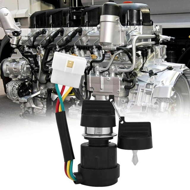 OE STANDARD CONTROL Panel Mounted Lock Cylinder for 178F/186F Generator ...