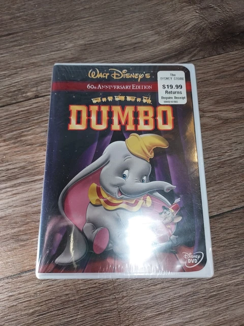 DUMBO DVD MOVIE Walt Disney's 60th Anniversary Edition 2001, Sealed EUR ...