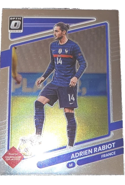 CARTE ADRIEN RABIOT 2021-22 Donruss optique FIFA Road to World Cup ...