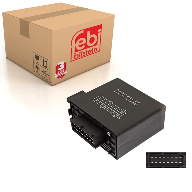 INDICATOR FLASHER RELAY Unit Fits Scania 4-Serie 1996-05 OE 1401789 ...