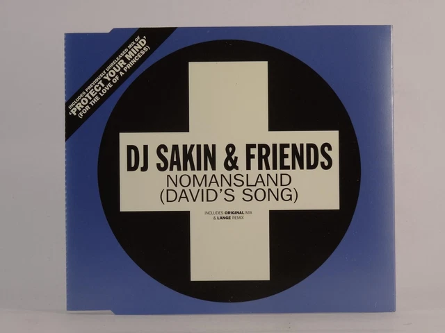 DJ SAKIN AND FRIENDS NOMANSLAND (DAVID'S SONG) (J27) 3 Track CD Single ...
