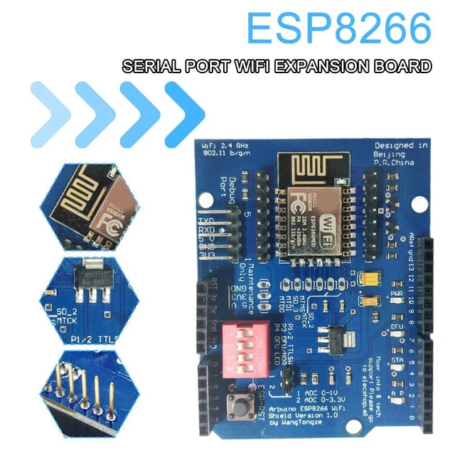 ESP8266 ESP-12E UART WIFI Wireless-Shield TTL Converter WIFI Expansion ...