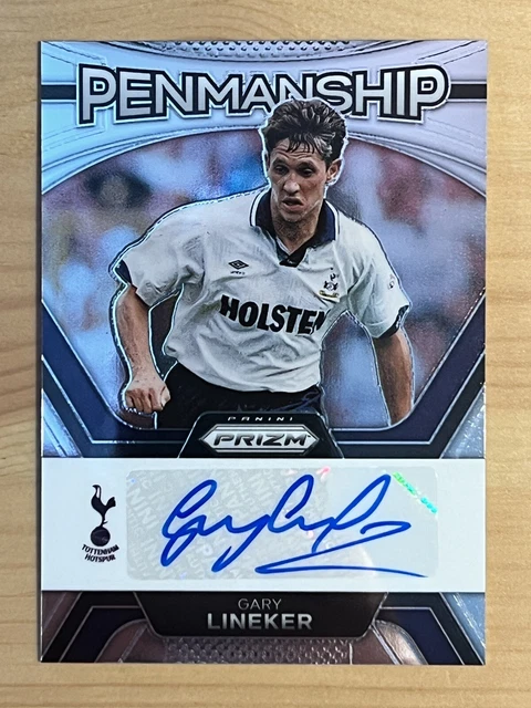2023-24 PANINI PRIZM EPL GARY LINEKER Stylo Auto EUR 15,73 - PicClick FR