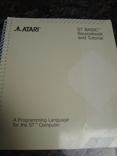 ATARI ST BASIC Sourcebook and Tutorial Book Atari Programing EUR 24,30 ...