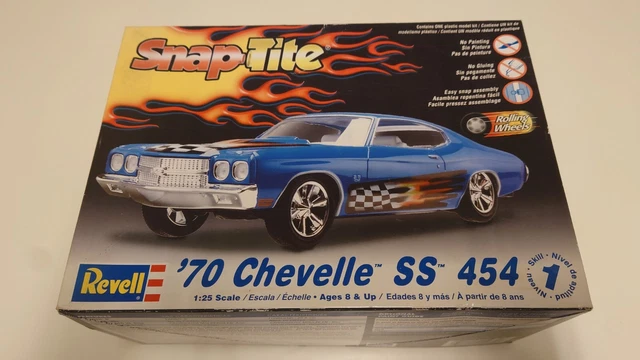 REVELL 1970 CHEVROLET Chevelle - 1/25 Scale Model Kit Collection Lot ...