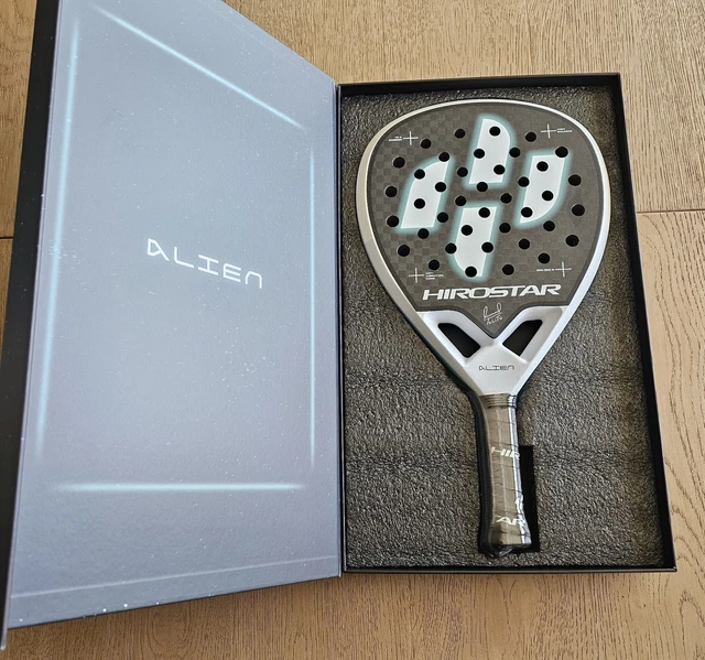 HIROSTAR ALIEN PADEL 12K Carbon Tolito Aguirre 2025 New / Comes in ...