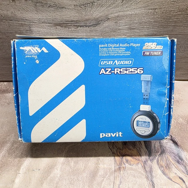 AIWA (SONY) AZ-RS256 Portable MP3 & FM Radio Player 256MB Pavit Retro ...