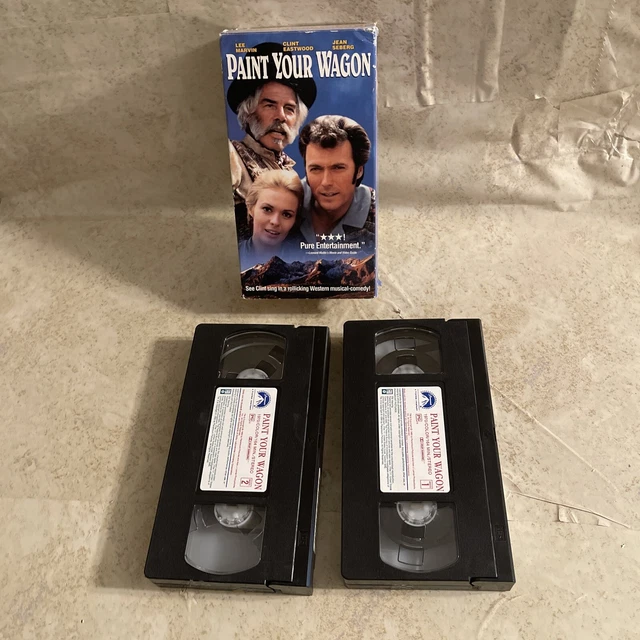 PAINT YOUR WAGON VHS, 1997, 2-Tape Set Clint Eastwood, Lee Marvin £14. ...