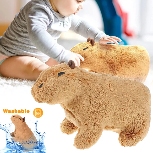 CAPYBARA PLUSH TOY Capybara Stuffed Toy Cute Wild Animal Capy Guinea ...